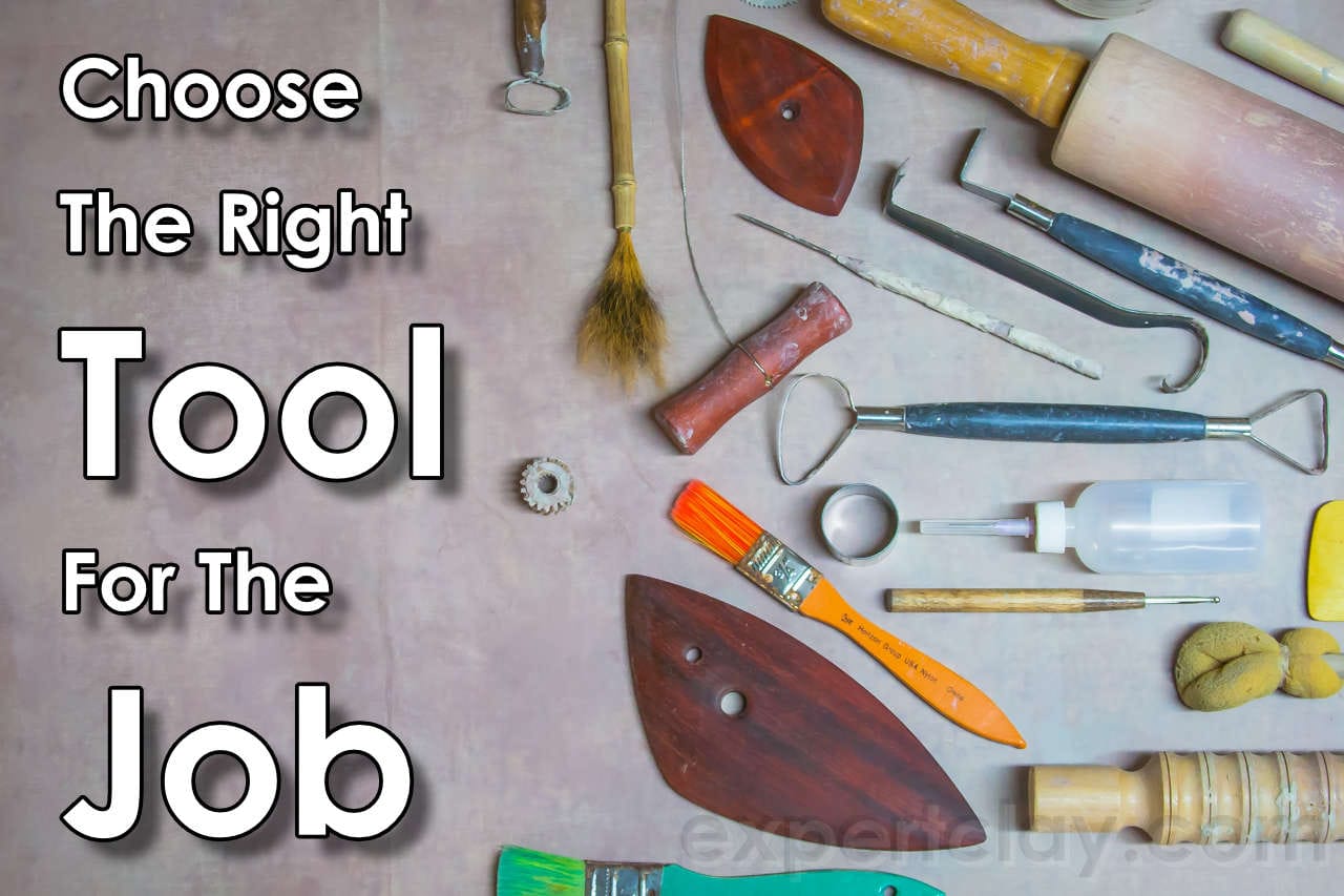 Use The Best Tool For the Job in the Pottery Studio | Expert Clay